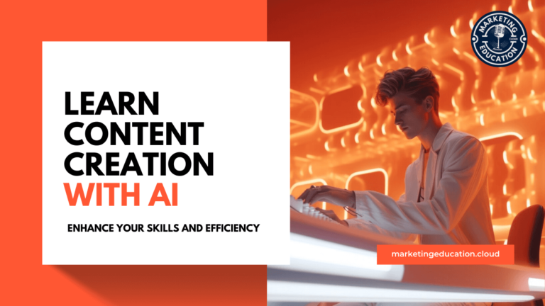 Learn Content Creation with AI – Enhance Efficiency & Creativity